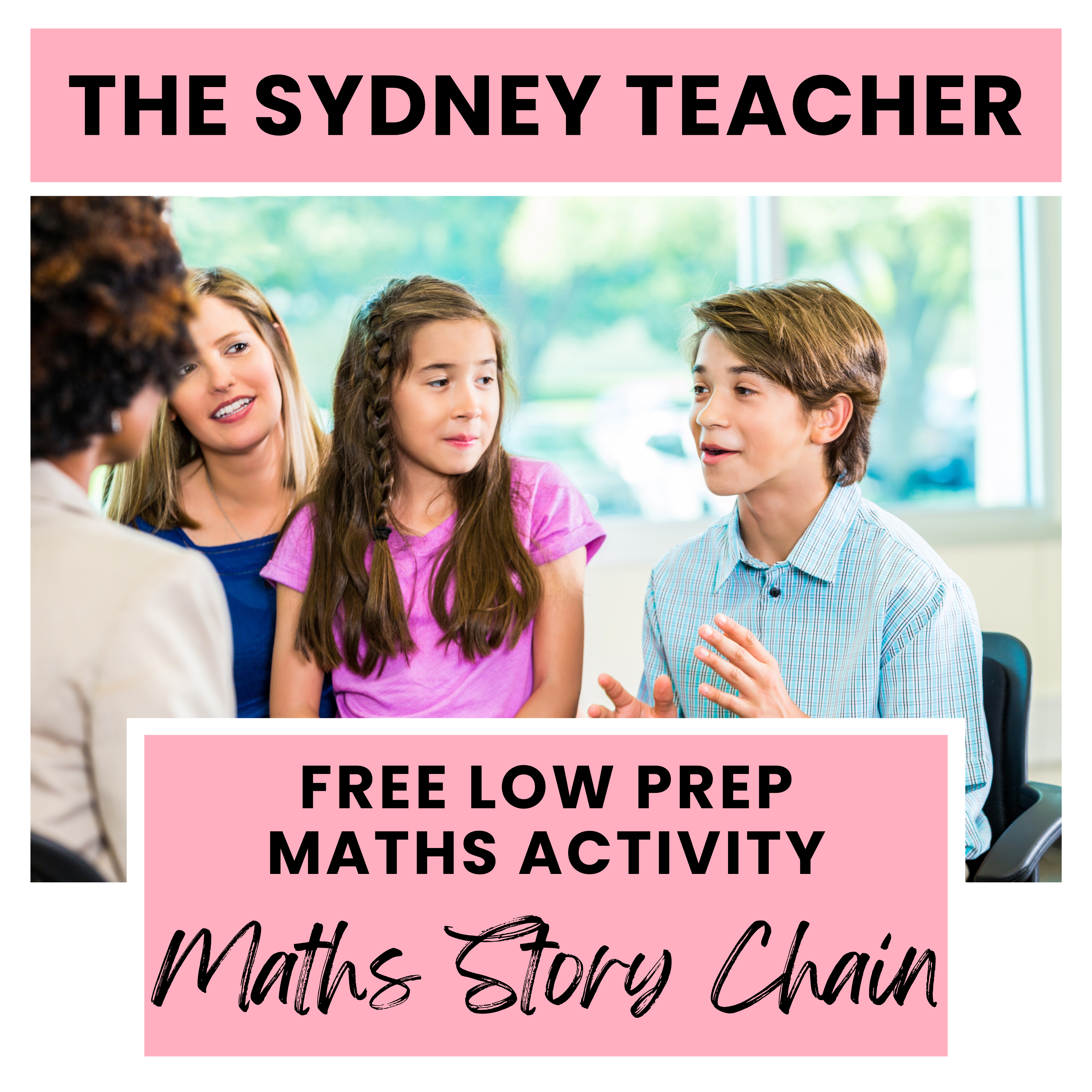 Maths Warm-Up: Maths Story Chain ⭐️ The Sydney Teacher
