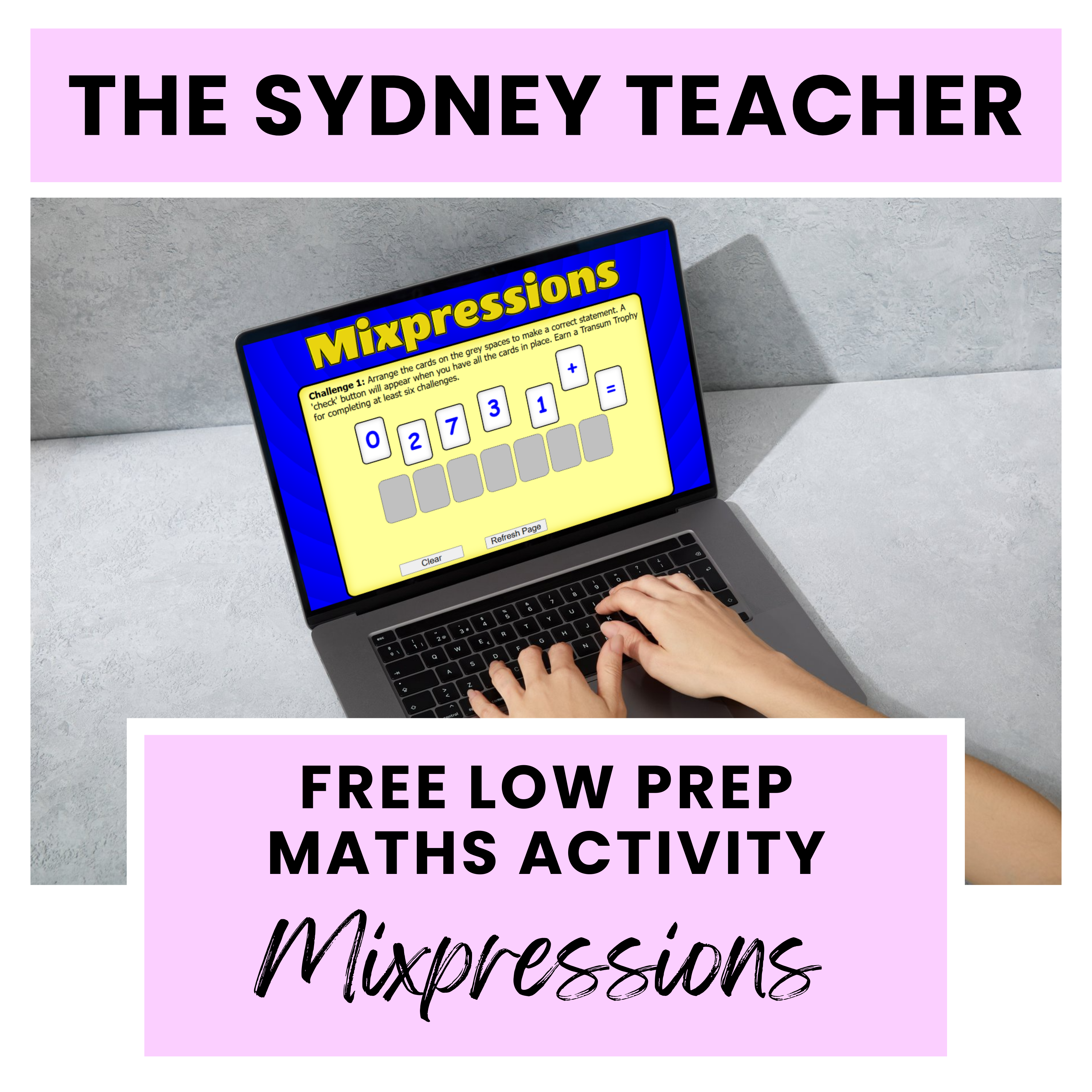 Maths Warm-Up: Mixpressions ⭐️ The Sydney Teacher