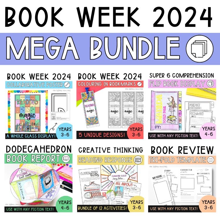 Book Week 2024 MEGA Bundle "Reading is Magic" ⭐️ The Sydney Teacher