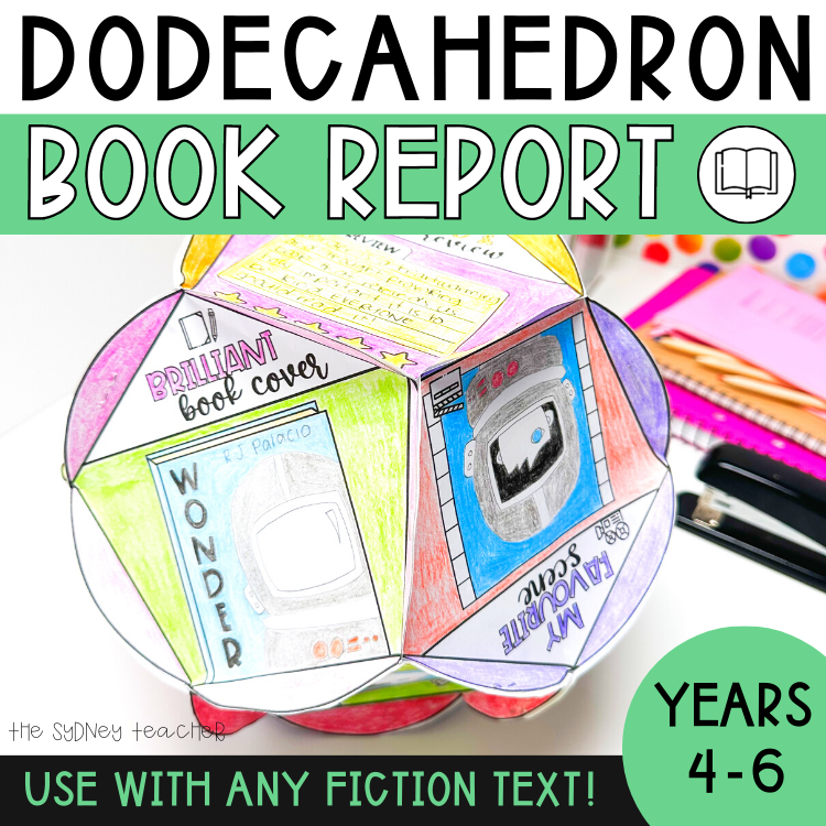 Dodecahedron Book Report ⭐️ The Sydney Teacher