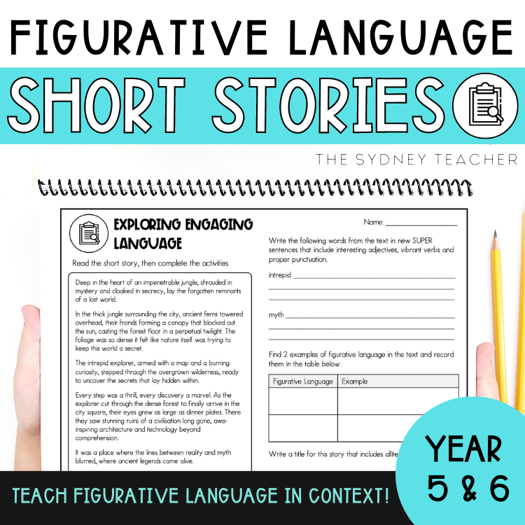 Figurative Language Short Stories ⭐️ The Sydney Teacher