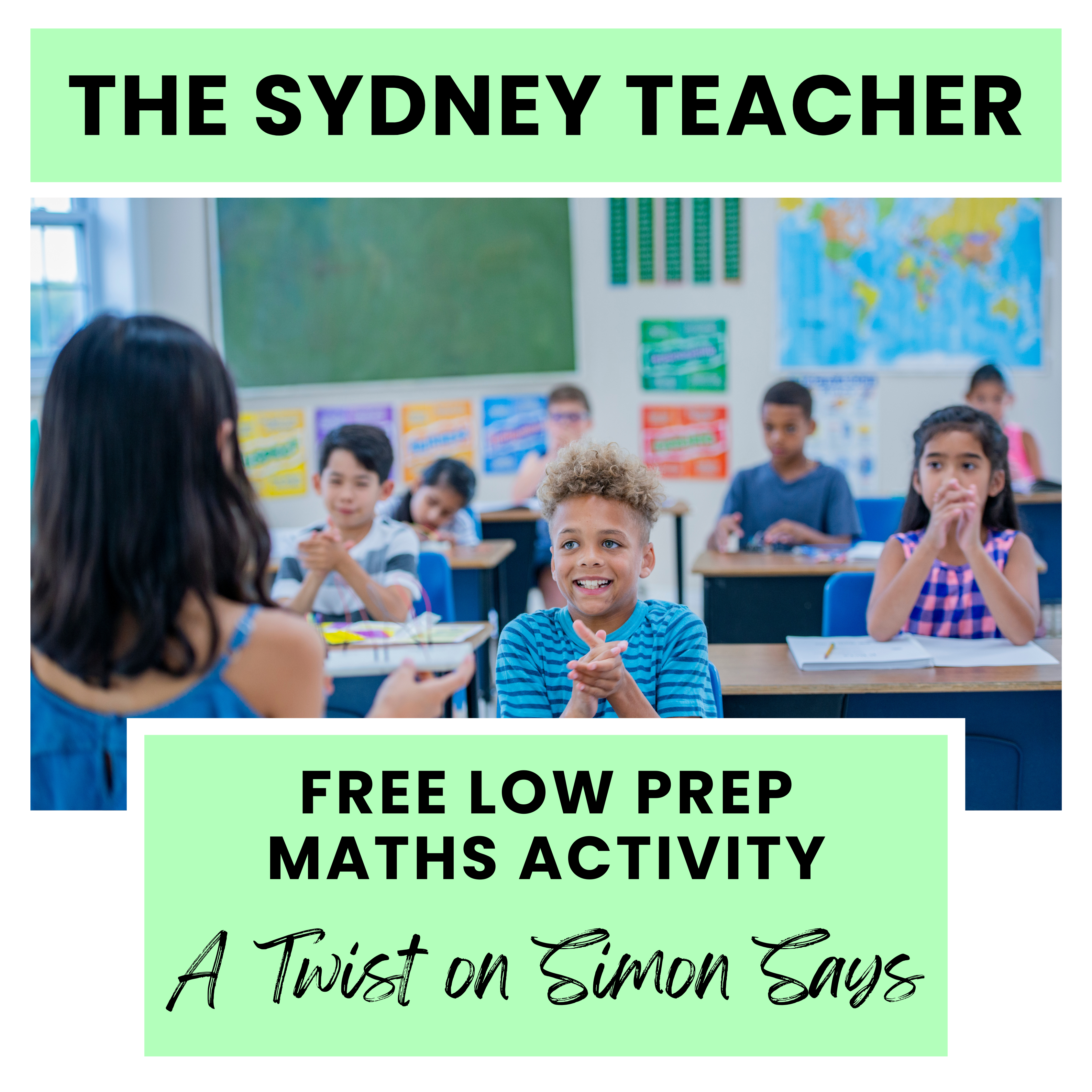 Maths Warm-Up: A Twist on Simon Says ⭐️ The Sydney Teacher