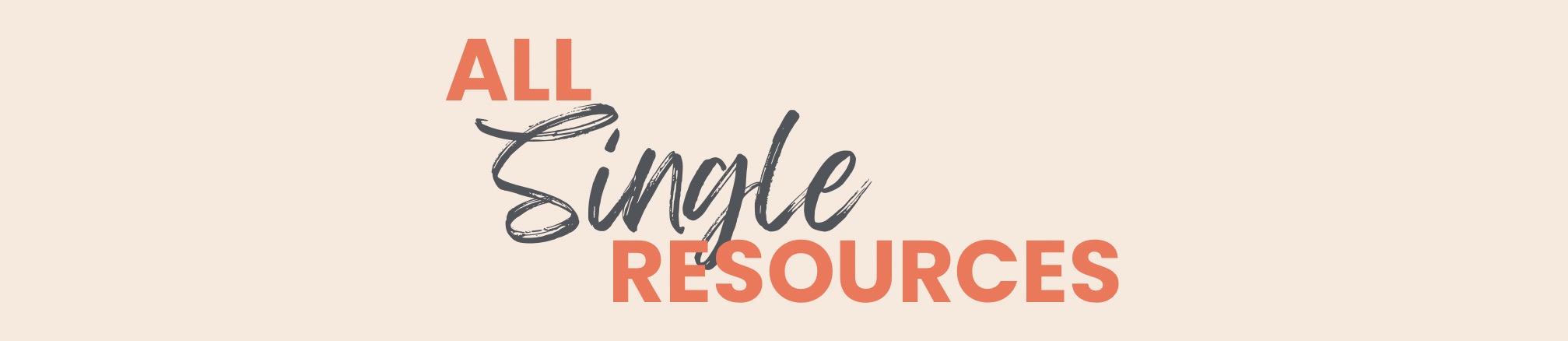 All Single Resources ⭐️ The Sydney Teacher