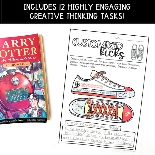 Creative Thinking Reading Response Pack ⭐️ The Sydney Teacher