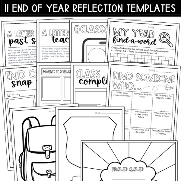 End of Year MEGA Activity Bundle ⭐️ The Sydney Teacher