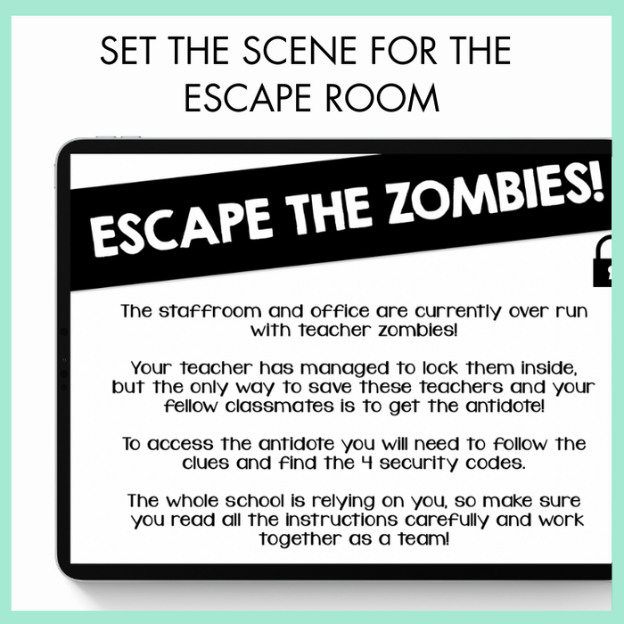 Maths Escape Rooms ⭐️ The Sydney Teacher