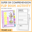 Super Six Comprehension Flip Book ⭐️ The Sydney Teacher