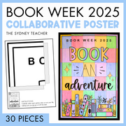 Book Week 'Book an Adventure' Collaborative Poster 2025 ⭐️ The Sydney ...