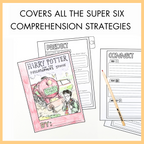 Super Six Comprehension Flip Book ⭐️ The Sydney Teacher