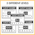 Maths Warm-Up: Target Number ⭐️ The Sydney Teacher