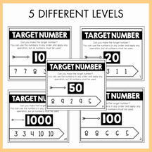 Maths Warm-Up: Target Number ⭐️ The Sydney Teacher