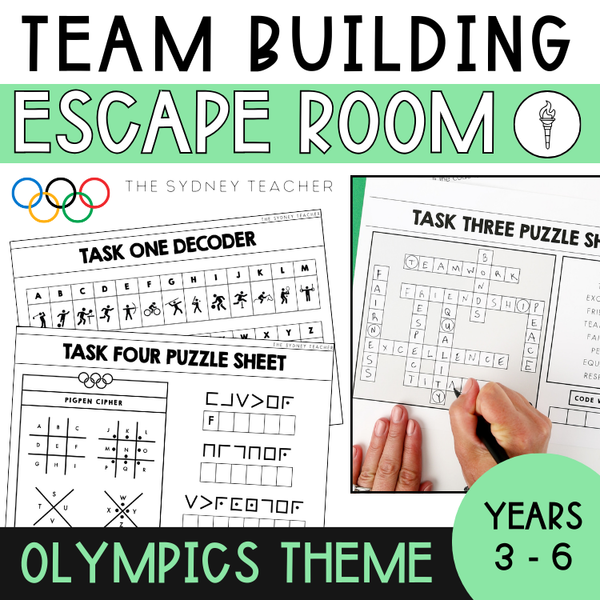 Olympics Themed Team Building Escape Room Years 3-6 ⭐️ The Sydney Teacher