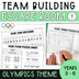 Olympics Themed Team Building Escape Room Years 3-6 ⭐️ The Sydney Teacher