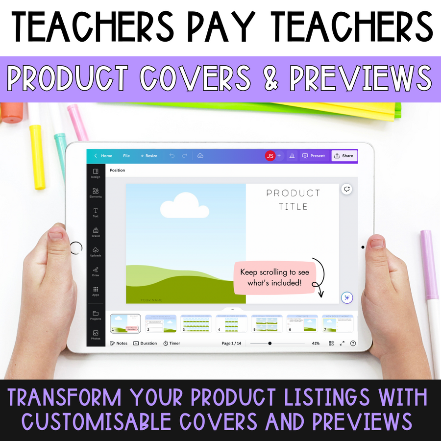 Teachers Pay Teachers Storefront Starter Kit ⭐️ The Sydney Teacher