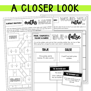 Maths Activity MEGA Bundles ⭐️ The Sydney Teacher