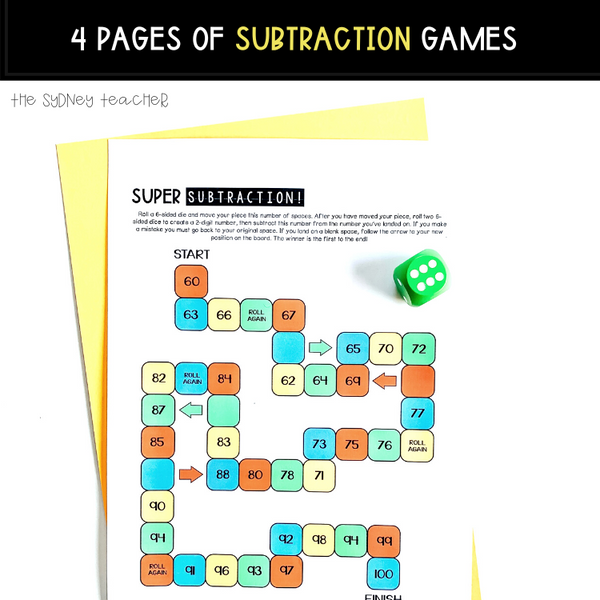 Addition and Subtraction Fact Fluency Pack