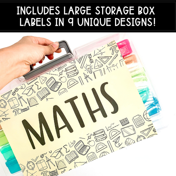 Classroom Line Art Labels ⭐️ The Sydney Teacher