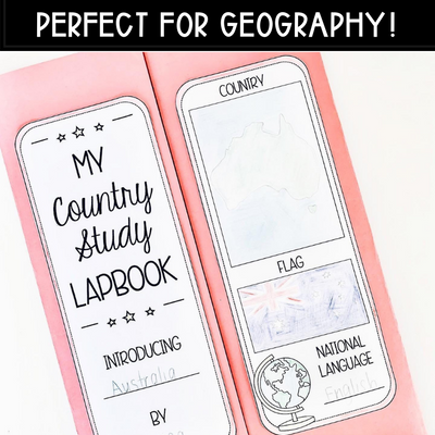 Country Study Lapbook | Perfect For The Olympics! ⭐️ The Sydney Teacher