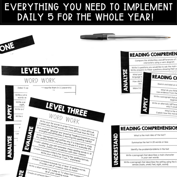 Daily 5 Bundles ⭐️ The Sydney Teacher