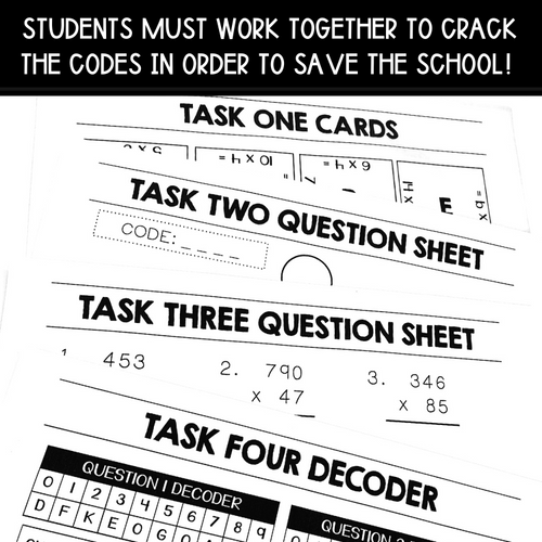 Multiplication Escape Room | Year 5 & 6 ⭐️ The Sydney Teacher