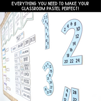 Pastel Rainbow Visual Timetable ⭐️ The Sydney Teacher