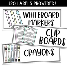 Pastel Rainbow Tote Tray / Classroom Labels ⭐️ The Sydney Teacher