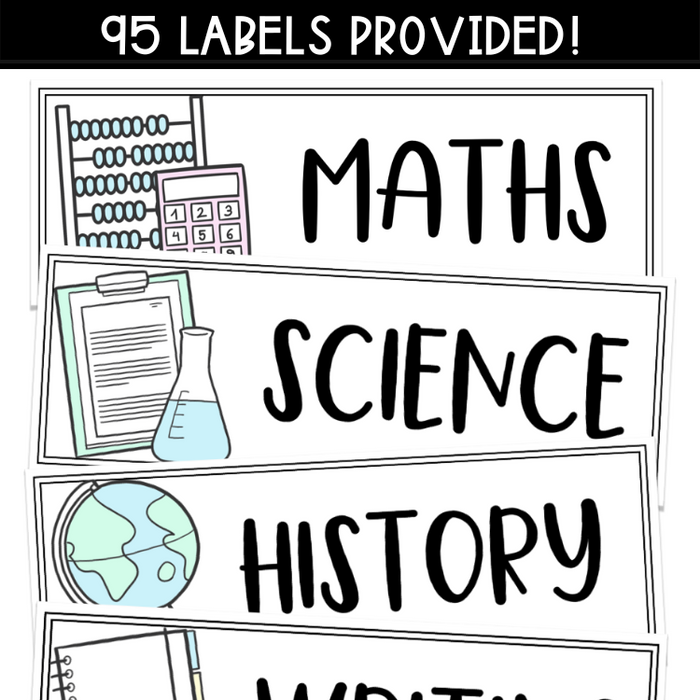 Pastel Rainbow Visual Timetable ⭐️ The Sydney Teacher